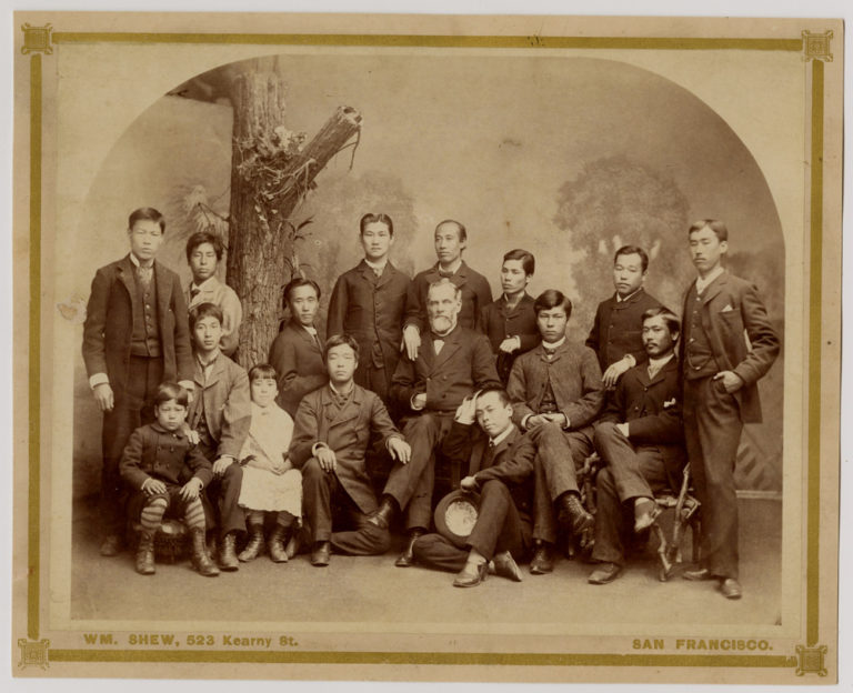 Untitled (Self-Portrait with Group of Chinese Immigrants, San Francisco ...