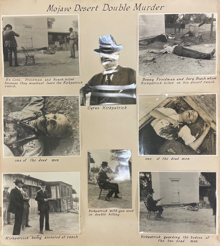 George R. Watson (attributed), Mojave Desert Double Murder, 1925 ...