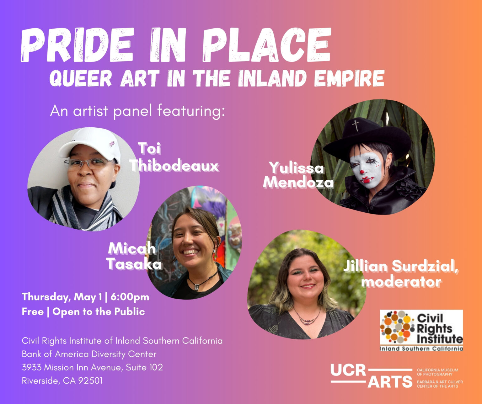 Pride in Place: Queer Art in the Inland Empire - UCR ARTS